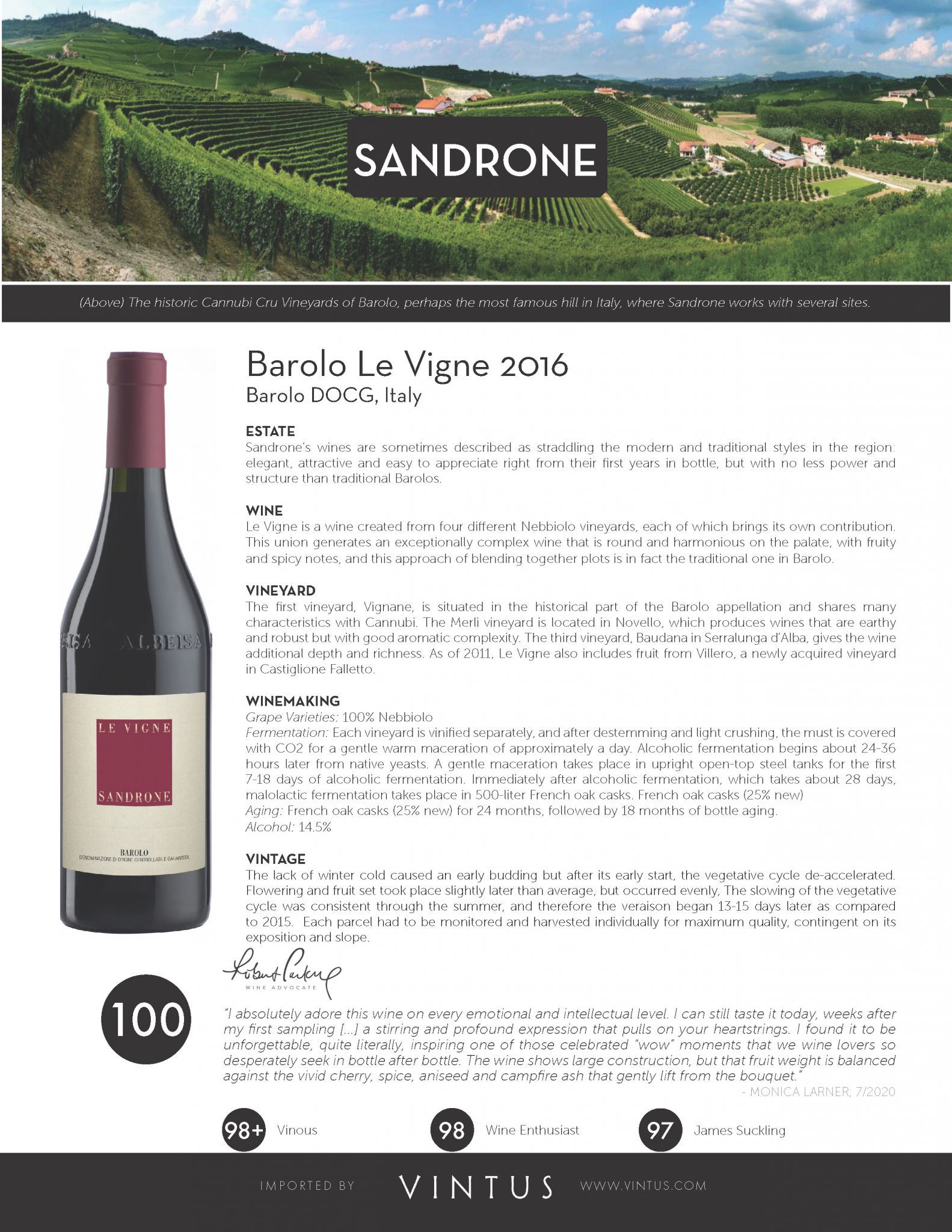 Sandrone - Vintus